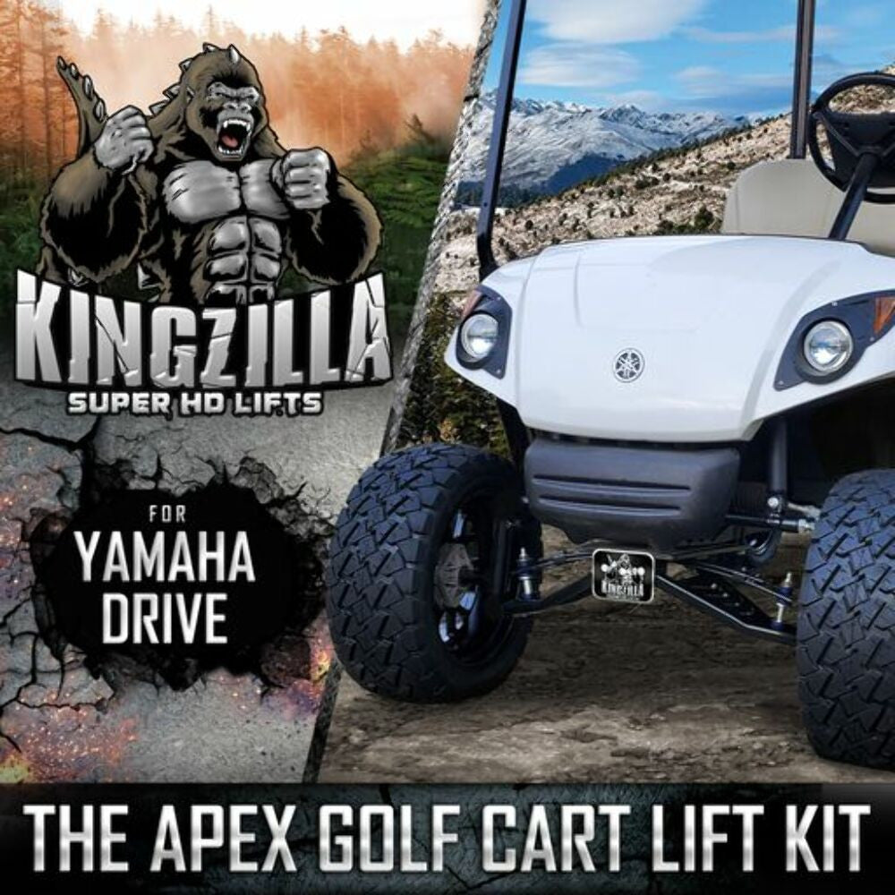KINGZILLA 6" A-Arm Kingpin Lift Kit - Fits Yamaha G29/Drive